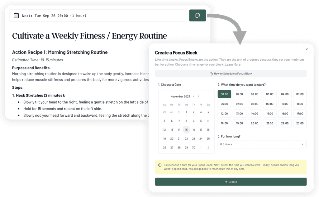 Start Here Time Flow System Lifehack